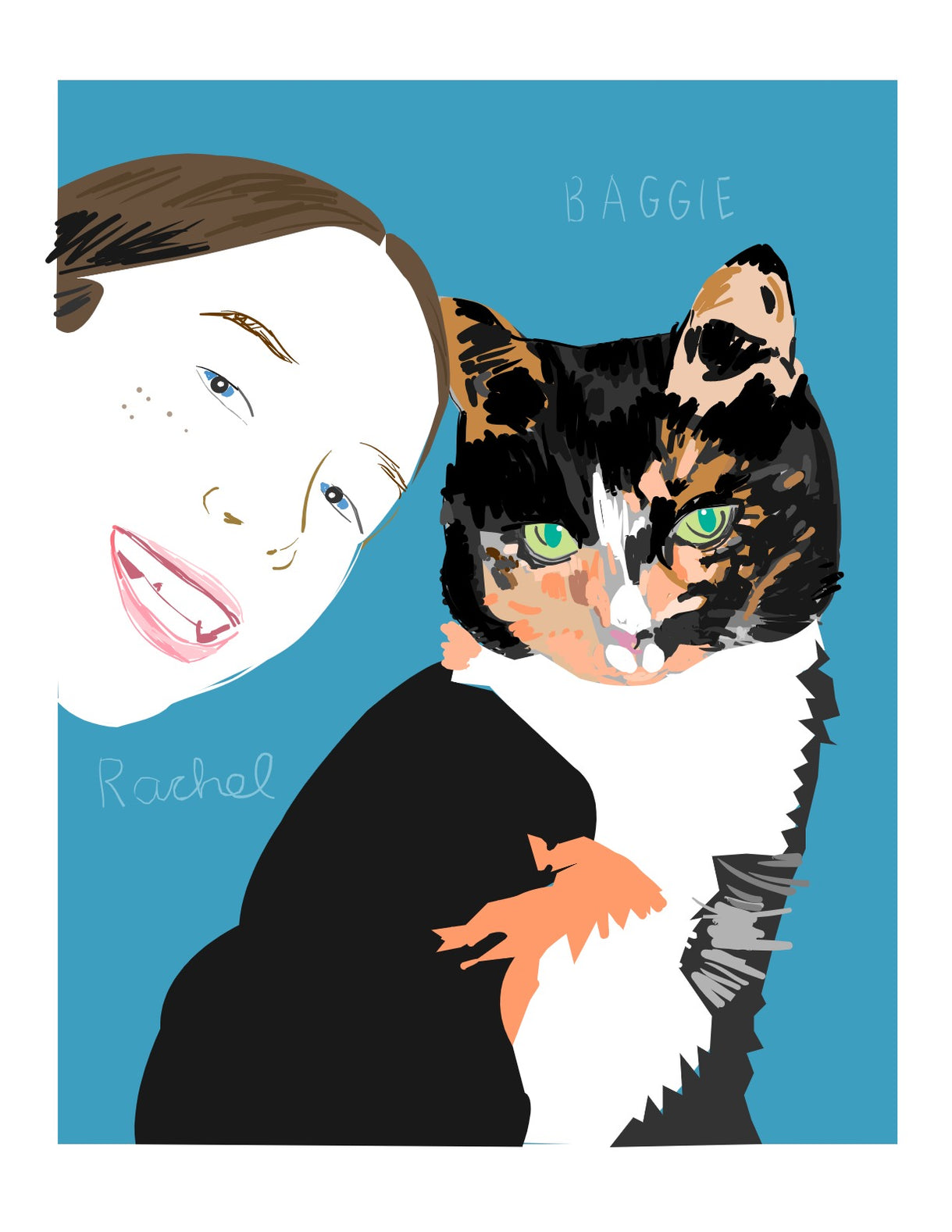 Custom Pet Portraits – Wendy Tancock Design