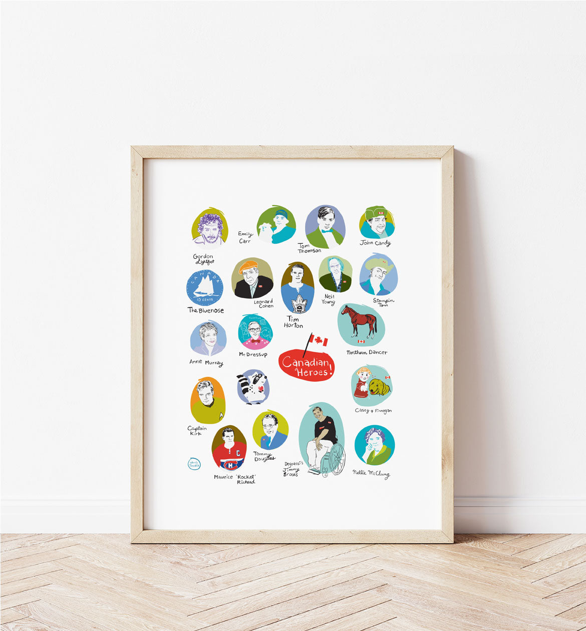 Canadian Heroes – Wendy Tancock Design